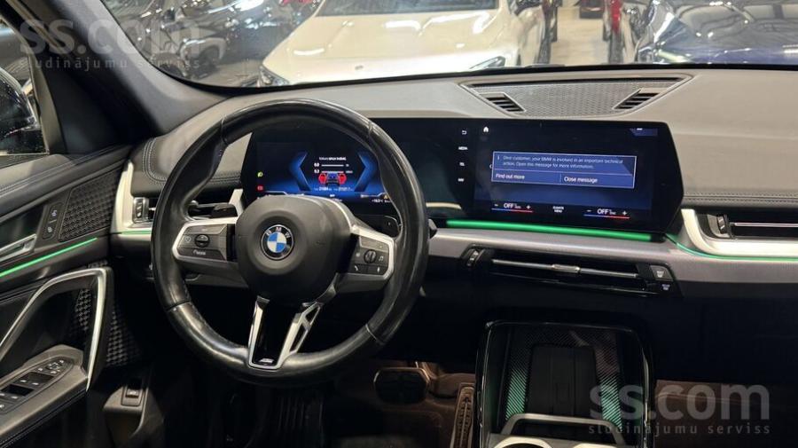 Melns BMW X1 2023 Rīga, ar dzinēja tilpumu 1.50 L un nobraukumu 22 tūkst. km par 36990 €, foto 17 vietnē AUTOMOTO.COM.LV