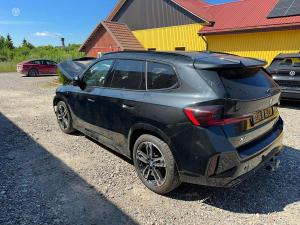 Black BMW X1 2024 in Klaipeda, with an engine capacity of 1.50 L and mileage of 33 thousand km for 18500 €, photo  on AUTOMOTO.COM.LV