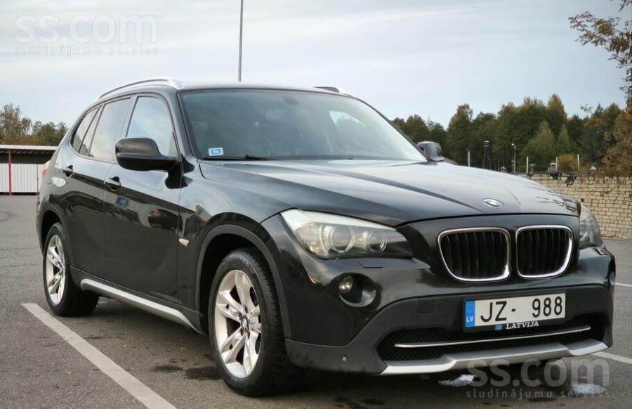 Melns BMW X1 2010 Aizkraukle, ar dzinēja tilpumu 2.00 L un nobraukumu 397 tūkst. km par 5500 €, foto 2 vietnē AUTOMOTO.COM.LV