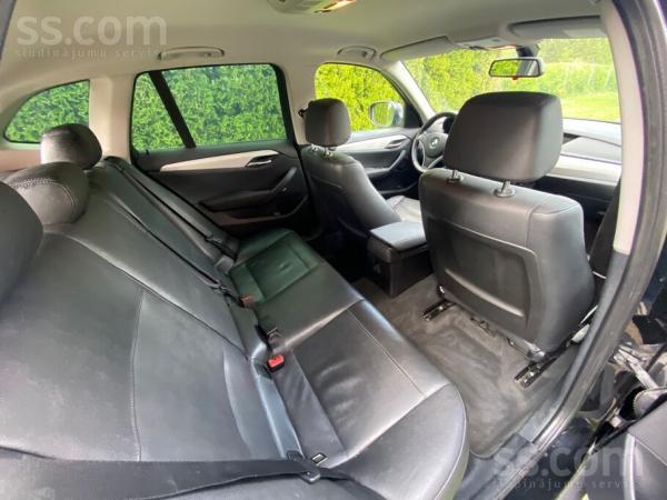Melns BMW X1 2010 Jelgava, ar dzinēja tilpumu 2.00 L un nobraukumu 252 tūkst. km par 6550 €, foto 6 vietnē AUTOMOTO.COM.LV