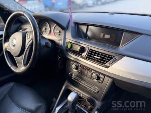 Black BMW X1 2010 in Jelgava, with an engine capacity of 2.00 L and mileage of 252 thousand km for 6550 €, photo 18 on AUTOMOTO.COM.LV