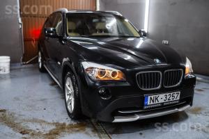Black BMW X1 2011 in Liepaja, with an engine capacity of 2.00 L and mileage of 256 thousand km for 8200 €, photo  on AUTOMOTO.COM.LV