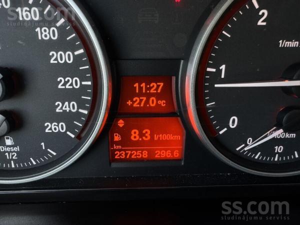 Черный БМВ Х1 2011 в Талси, объемом двигателя 2.00 л и пробегом 237 тыс. км за 7450 €, фото 6 на AUTOMOTO.COM.LV