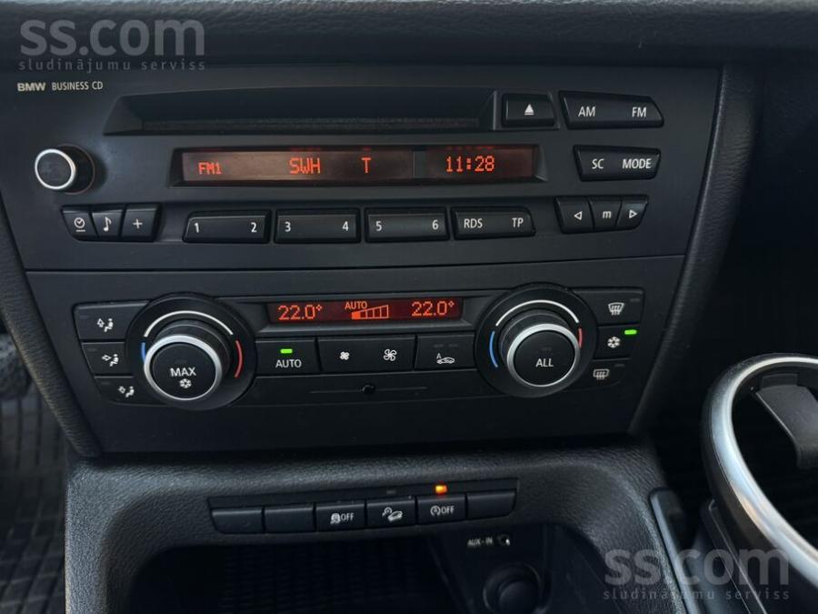 Melns BMW X1 2011 Talsi, ar dzinēja tilpumu 2.00 L un nobraukumu 237 tūkst. km par 7450 €, foto 8 vietnē AUTOMOTO.COM.LV