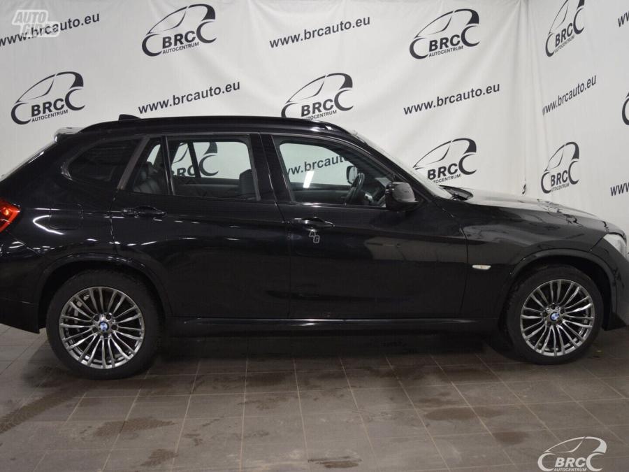 Black BMW X1 2012 in Riga, with an engine capacity of 2.00 L and mileage of 213 thousand km for 7500 €, photo 25 on AUTOMOTO.COM.LV