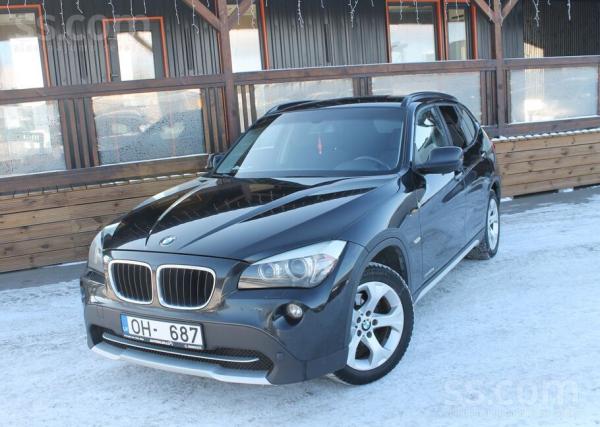 Melns BMW X1 2012 Rīga, ar dzinēja tilpumu 2.00 L un nobraukumu 0 tūkst. km par 6650 €, foto 1 vietnē AUTOMOTO.COM.LV