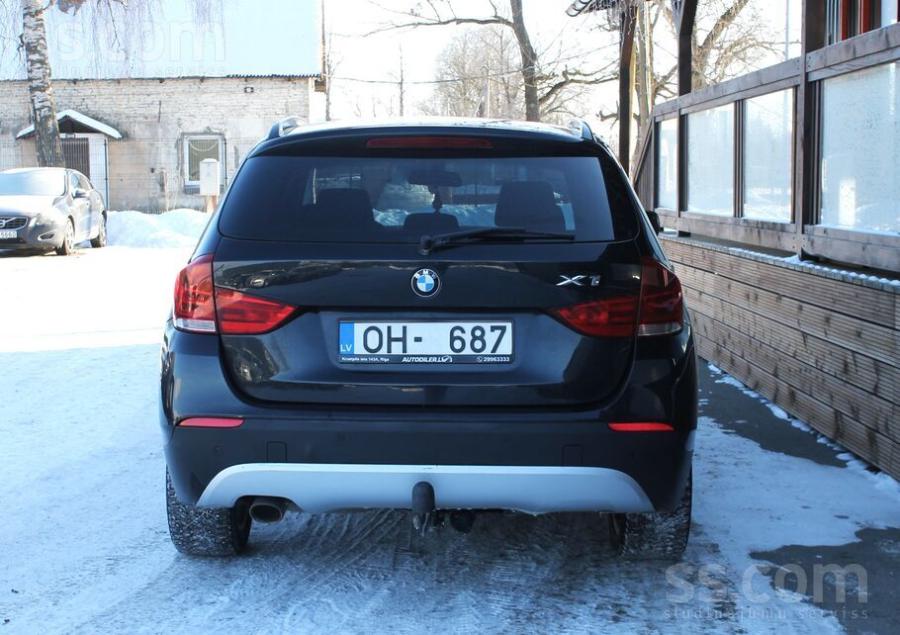 Melns BMW X1 2012 Rīga, ar dzinēja tilpumu 2.00 L un nobraukumu 0 tūkst. km par 6650 €, foto 11 vietnē AUTOMOTO.COM.LV