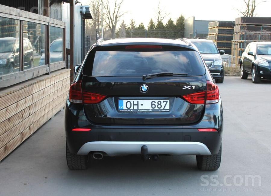Melns BMW X1 2012 Rīga, ar dzinēja tilpumu 2.00 L un nobraukumu 0 tūkst. km par 5950 €, foto 5 vietnē AUTOMOTO.COM.LV