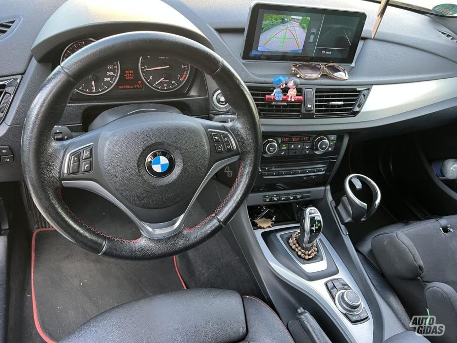 Melns BMW X1 2012 Viļņa, ar dzinēja tilpumu 2.00 L un nobraukumu 265 tūkst. km par 9450 €, foto 7 vietnē AUTOMOTO.COM.LV