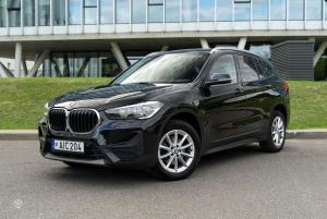 Black BMW X1 2020 in Vilnius, with an engine capacity of 2.00 L and mileage of 135 thousand km for 19000 €, photo  on AUTOMOTO.COM.LV