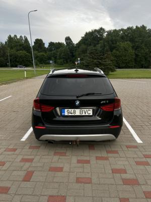 Black BMW X1 2009 in Turi, with an engine capacity of 2.00 L and mileage of 407 thousand km for 4800 €, photo 6 on AUTOMOTO.COM.LV