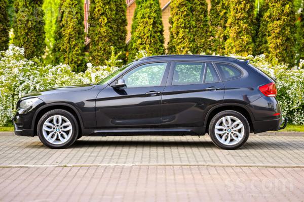 Black BMW X1 2012 in Jelgava, with an engine capacity of 2.00 L and mileage of 0 thousand km for 8950 €, photo 8 on AUTOMOTO.COM.LV