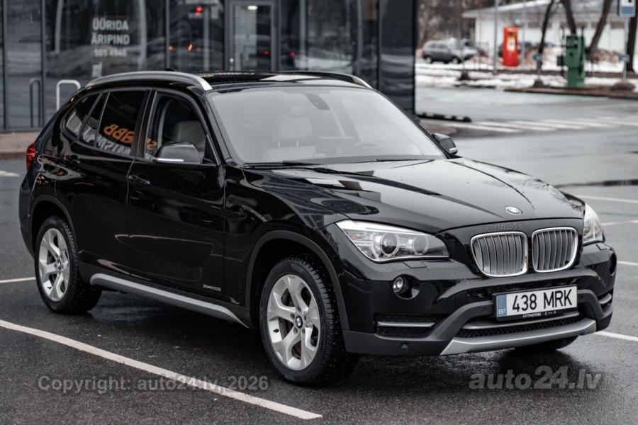 Black BMW X1 2013 in Tallinn, with an engine capacity of 2.00 L and mileage of 137 thousand km for 11500 €, photo 7 on AUTOMOTO.COM.LV