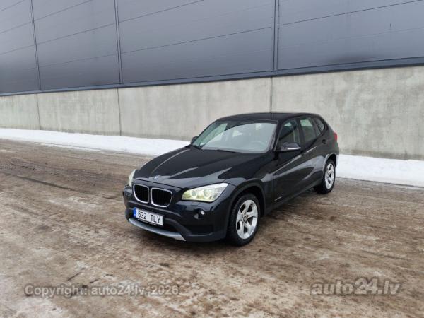 Black BMW X1 2014 in Tallinn, with an engine capacity of 2.00 L and mileage of 0 thousand km for 11900 €, photo 2 on AUTOMOTO.COM.LV