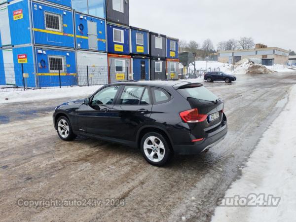 Black BMW X1 2014 in Tallinn, with an engine capacity of 2.00 L and mileage of 0 thousand km for 11900 €, photo 3 on AUTOMOTO.COM.LV