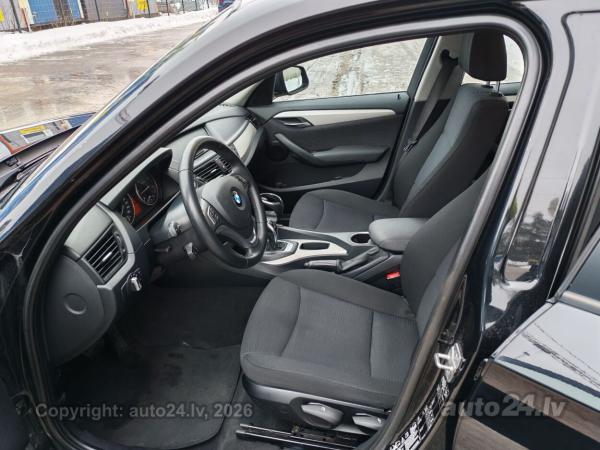 Black BMW X1 2014 in Tallinn, with an engine capacity of 2.00 L and mileage of 0 thousand km for 11900 €, photo 5 on AUTOMOTO.COM.LV