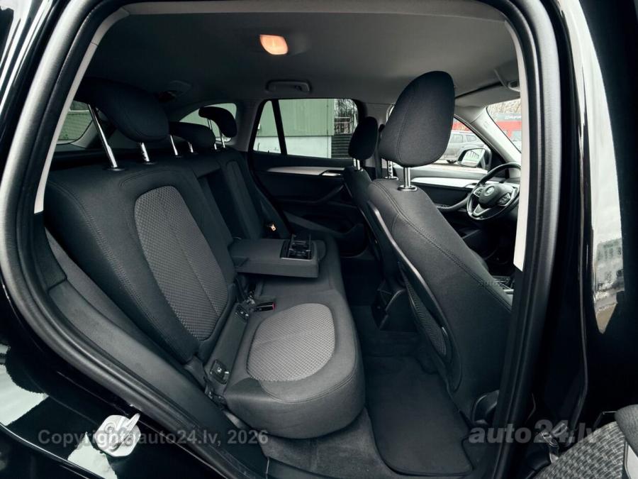 Black BMW X1 2018 in Tartu, with an engine capacity of 2.00 L and mileage of 206 thousand km for 15499 €, photo 20 on AUTOMOTO.COM.LV