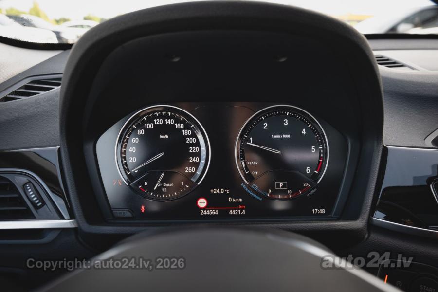 Melns BMW X1 2018 Tartu, ar dzinēja tilpumu 2.00 L un nobraukumu 245 tūkst. km par 15900 €, foto 18 vietnē AUTOMOTO.COM.LV