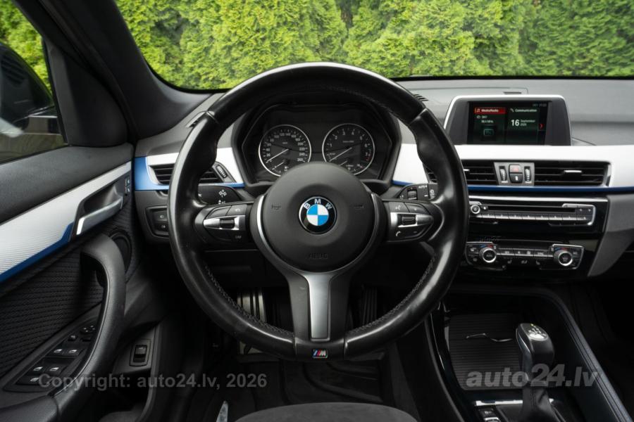 Melns BMW X1 2018 Tallina, ar dzinēja tilpumu 2.00 L un nobraukumu 65 tūkst. km par 21900 €, foto 10 vietnē AUTOMOTO.COM.LV