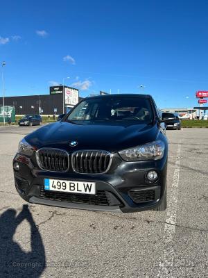 Black BMW X1 2019 in Tallinn, with an engine capacity of 1.50 L and mileage of 61 thousand km for 18000 €, photo 2 on AUTOMOTO.COM.LV