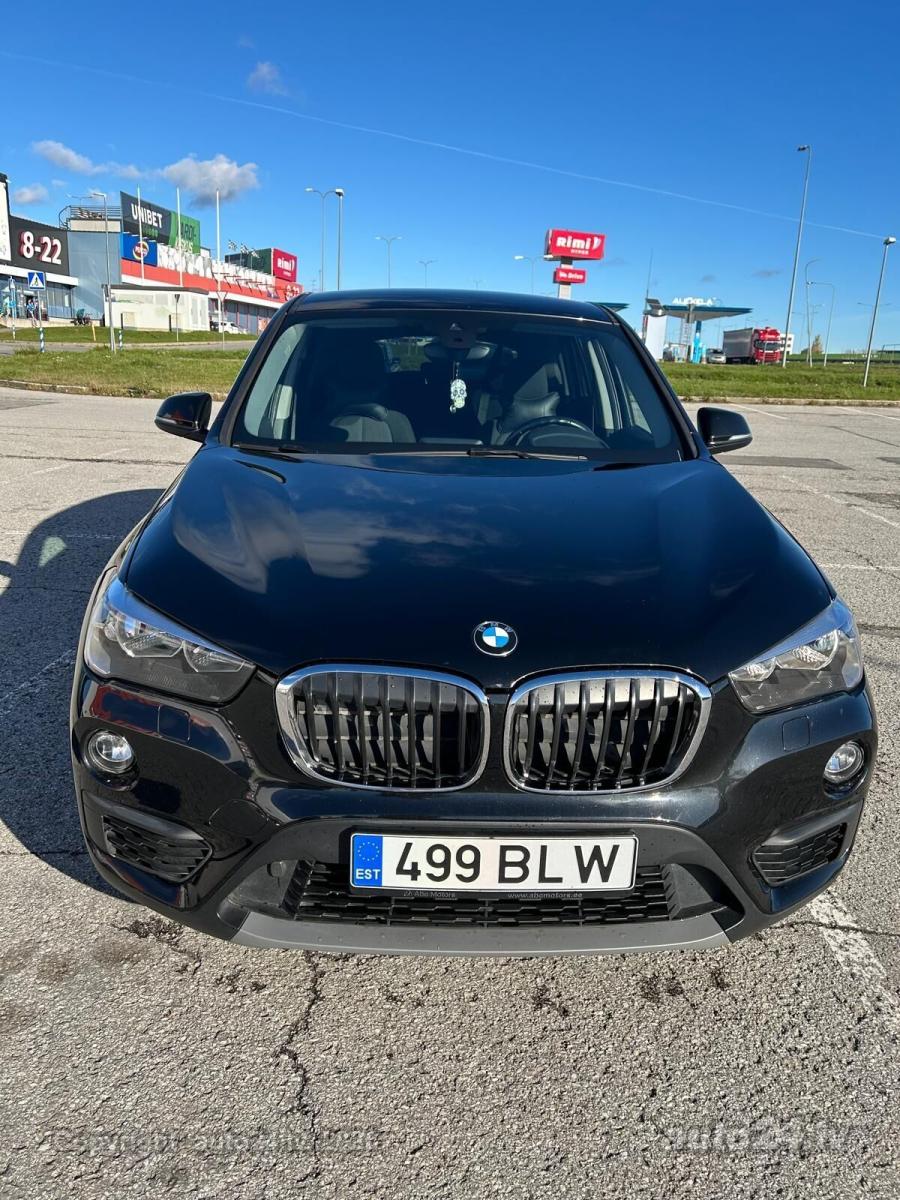 Black BMW X1 2019 in Tallinn, with an engine capacity of 1.50 L and mileage of 61 thousand km for 18000 €, photo 11 on AUTOMOTO.COM.LV