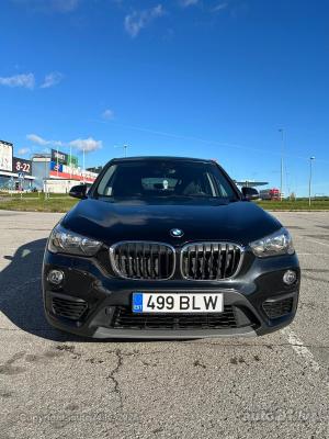 Black BMW X1 2019 in Tallinn, with an engine capacity of 1.50 L and mileage of 61 thousand km for 18000 €, photo 13 on AUTOMOTO.COM.LV