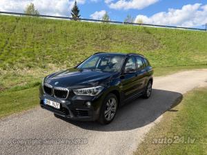 Black BMW X1 2019 in Tallinn, with an engine capacity of 2.00 L and mileage of 103 thousand km for 21599 €, photo  on AUTOMOTO.COM.LV