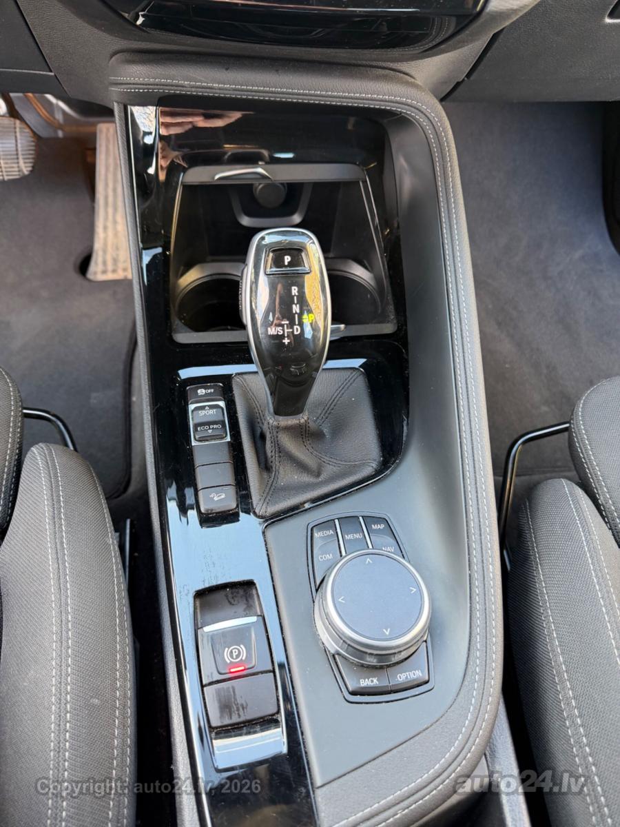 Black BMW X1 2019 in Tallinn, with an engine capacity of 2.00 L and mileage of 103 thousand km for 21599 €, photo 13 on AUTOMOTO.COM.LV