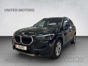 Black BMW X1 2021 in Tallinn, with an engine capacity of 1.50 L and mileage of 60 thousand km for 23900 €, photo  on AUTOMOTO.COM.LV