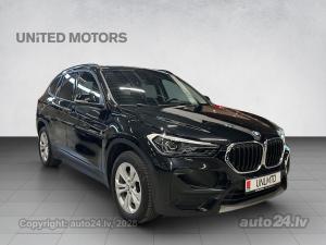 Black BMW X1 2021 in Tallinn, with an engine capacity of 1.50 L and mileage of 60 thousand km for 23900 €, photo 9 on AUTOMOTO.COM.LV