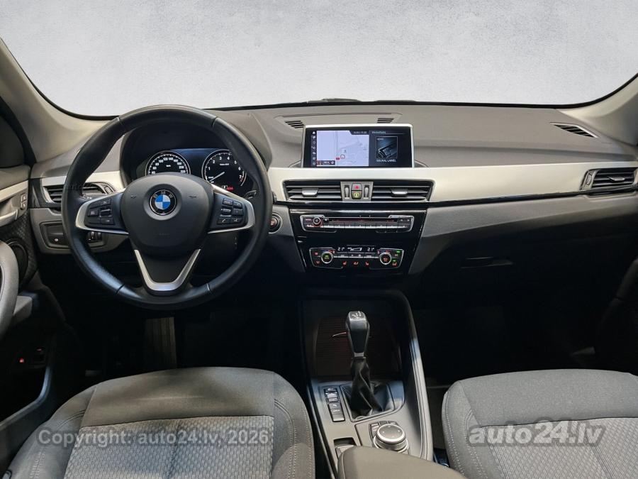 Black BMW X1 2021 in Tallinn, with an engine capacity of 1.50 L and mileage of 60 thousand km for 23900 €, photo 11 on AUTOMOTO.COM.LV