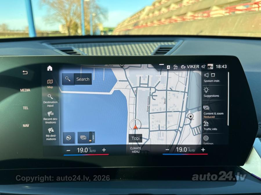 Черный БМВ Х1 2023 в Таллин, объемом двигателя 1.50 л и пробегом 40 тыс. км за 33350 €, фото 9 на AUTOMOTO.COM.LV