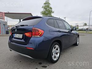 Blue BMW X1 2009 in Riga, with an engine capacity of 2.00 L and mileage of 226 thousand km for 6899 €, photo 6 on AUTOMOTO.COM.LV