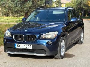 Blue BMW X1 2009 in Riga, with an engine capacity of 2.00 L and mileage of 0 thousand km for 6200 €, photo  on AUTOMOTO.COM.LV