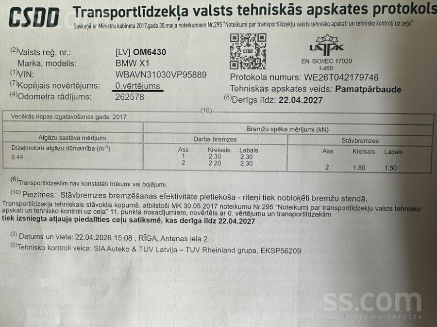 Zils BMW X1 2010 Rīga, ar dzinēja tilpumu 2.00 L un nobraukumu 260 tūkst. km par 7900 €, foto 25 vietnē AUTOMOTO.COM.LV