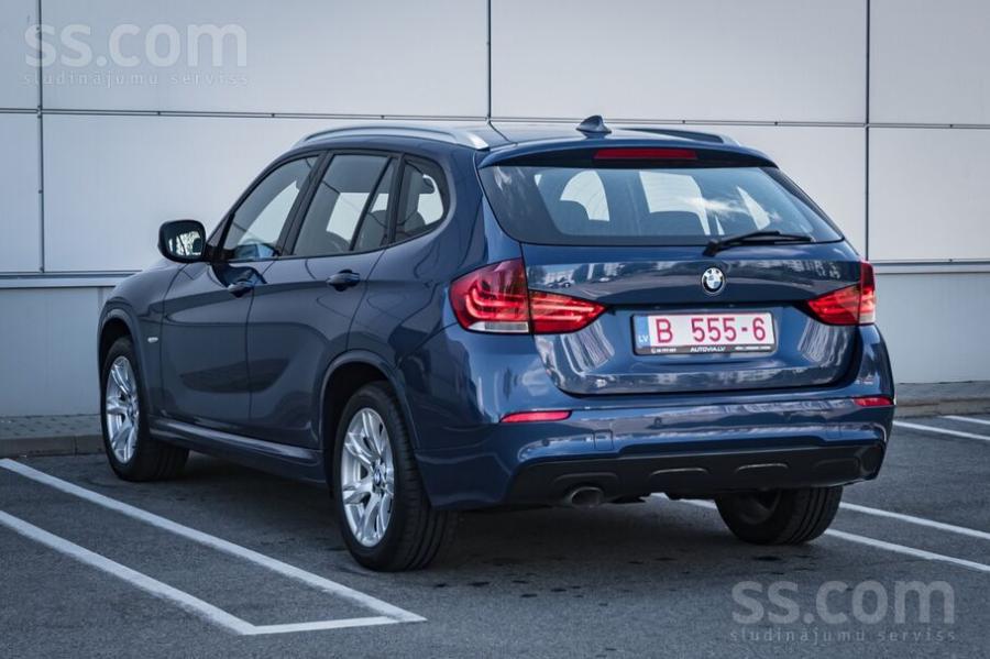 Blue BMW X1 2011 in Riga, with an engine capacity of 2.00 L and mileage of 0 thousand km for 8750 €, photo 6 on AUTOMOTO.COM.LV