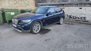 Blue BMW X1 2011 in Riga, with an engine capacity of 2.00 L and mileage of 256 thousand km for 5500 €, photo 2 on AUTOMOTO.COM.LV
