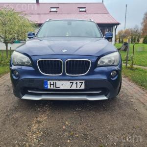 Blue BMW X1 2011 in Bauska, with an engine capacity of 2.00 L and mileage of 316 thousand km for 6700 €, photo  on AUTOMOTO.COM.LV