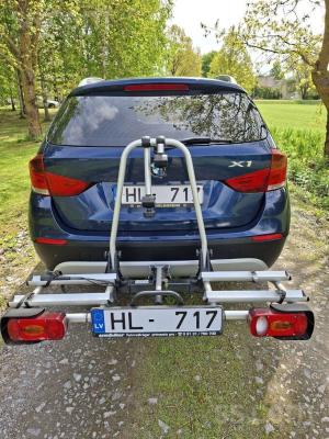 Blue BMW X1 2011 in Bauska, with an engine capacity of 2.00 L and mileage of 316 thousand km for 6599 €, photo 6 on AUTOMOTO.COM.LV