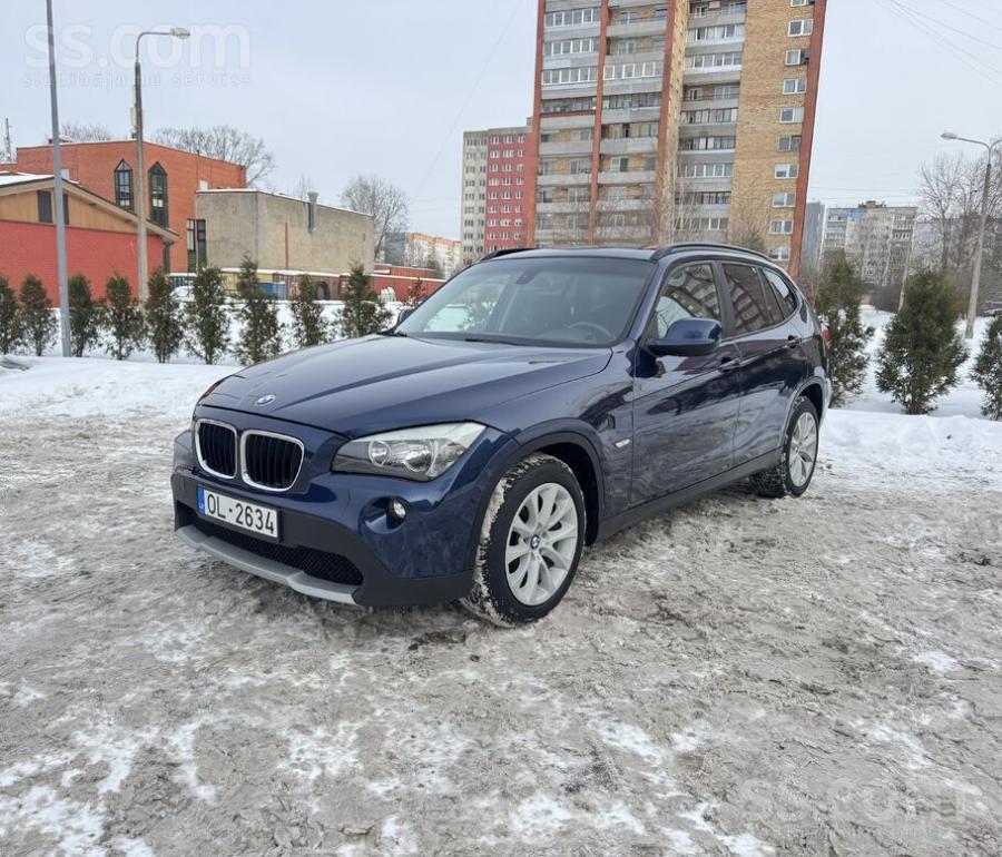 Blue BMW X1 2011 in Riga, with an engine capacity of 2.00 L and mileage of 0 thousand km for 6750 €, photo 1 on AUTOMOTO.COM.LV