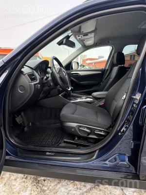 Blue BMW X1 2011 in Riga, with an engine capacity of 2.00 L and mileage of 0 thousand km for 6750 €, photo 11 on AUTOMOTO.COM.LV