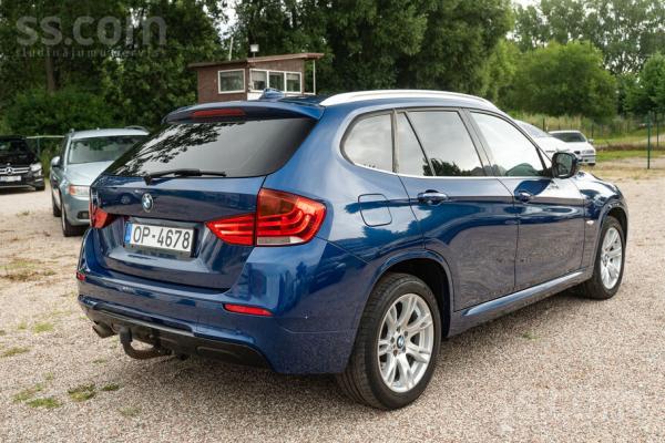 Blue BMW X1 2011 in Liepaja, with an engine capacity of 2.00 L and mileage of 337 thousand km for 7700 €, photo 5 on AUTOMOTO.COM.LV