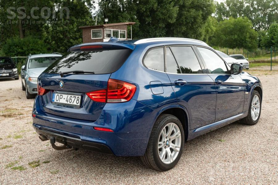 Blue BMW X1 2011 in Liepaja, with an engine capacity of 2.00 L and mileage of 337 thousand km for 7700 €, photo 6 on AUTOMOTO.COM.LV