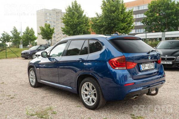 Blue BMW X1 2011 in Liepaja, with an engine capacity of 2.00 L and mileage of 337 thousand km for 7700 €, photo 7 on AUTOMOTO.COM.LV