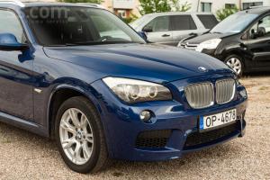 Blue BMW X1 2011 in Liepaja, with an engine capacity of 2.00 L and mileage of 337 thousand km for 7700 €, photo 10 on AUTOMOTO.COM.LV