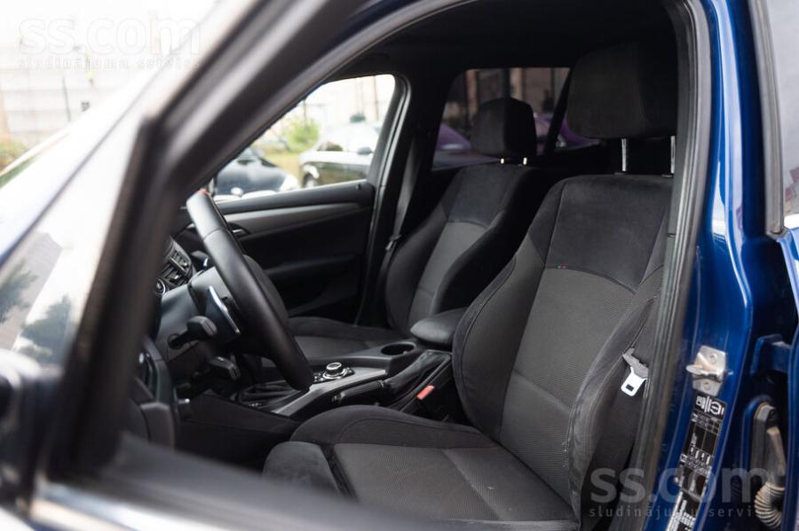 Blue BMW X1 2011 in Liepaja, with an engine capacity of 2.00 L and mileage of 337 thousand km for 7700 €, photo 17 on AUTOMOTO.COM.LV