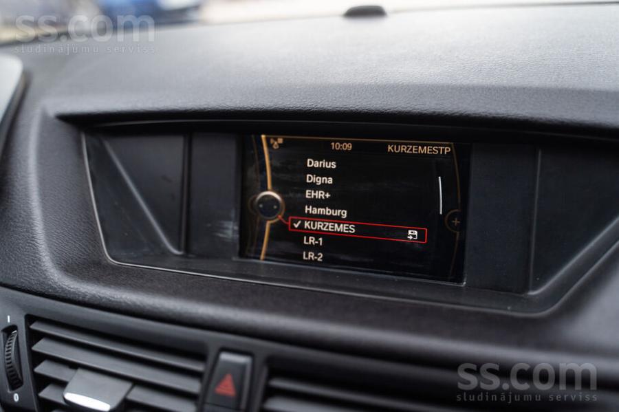 Blue BMW X1 2011 in Liepaja, with an engine capacity of 2.00 L and mileage of 337 thousand km for 7700 €, photo 25 on AUTOMOTO.COM.LV