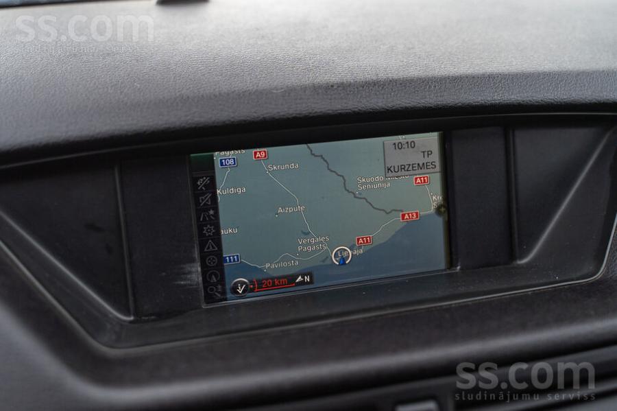 Blue BMW X1 2011 in Liepaja, with an engine capacity of 2.00 L and mileage of 337 thousand km for 7700 €, photo 28 on AUTOMOTO.COM.LV