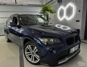Blue BMW X1 2011 in Kaunas, with an engine capacity of 2.00 L and mileage of 280 thousand km for 6350 €, photo 14 on AUTOMOTO.COM.LV