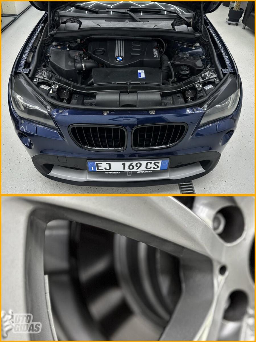 Blue BMW X1 2011 in Kaunas, with an engine capacity of 2.00 L and mileage of 280 thousand km for 6350 €, photo 18 on AUTOMOTO.COM.LV